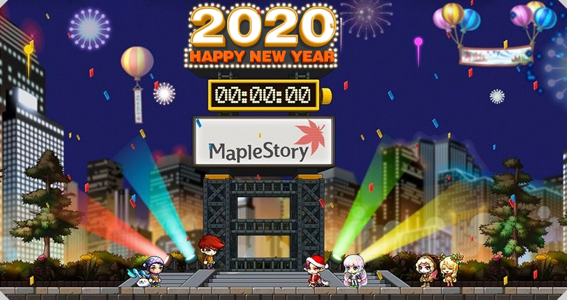 2020 New Year's Celebration! | MapleStory | Dexless, Maplestory Guides ...